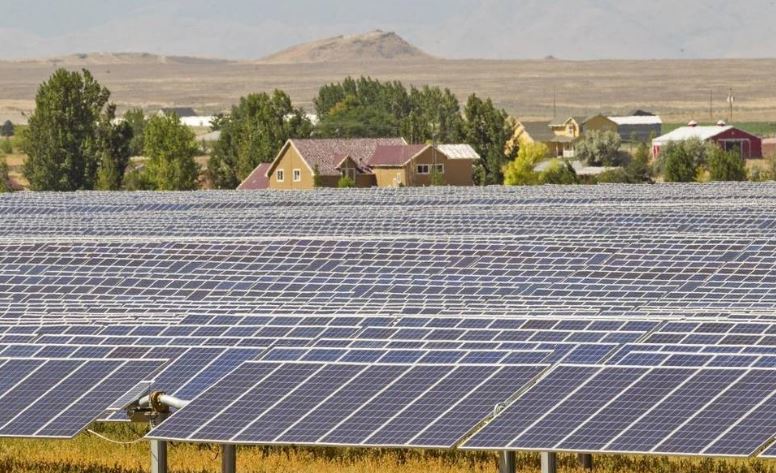 Idaho's First Commercial Solar Farm: Landscaping Installed by Cutting ...